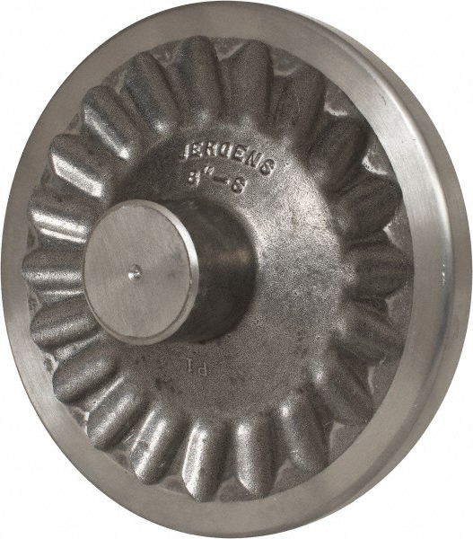 Jergens - 8" Dia, 2" Hub Dia, Grade #319, Aluminum Alloy, Angular ...