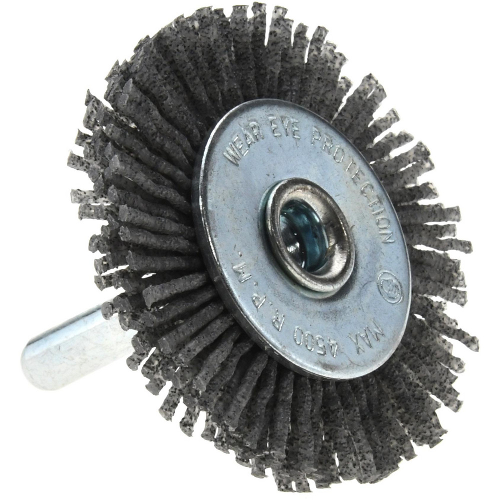 Value Collection - Wheel Brush: 2" Wheel Dia, 1/4" Face Width, Crimped ...