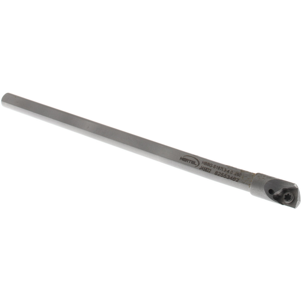Hertel - Indexable Boring Bar: HBBG-S187L3-4.0-.260, 0.2600" Min Bore ...