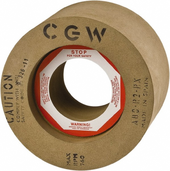 CGW Abrasives - 3" Wide x 12" Dia, Type 1 Feed Wheel | MSC Direct