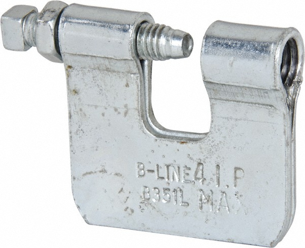 Cooper B-Line - C-Clamp with Locknut: 3/4" Flange Thickness, 1/2" Rod ...