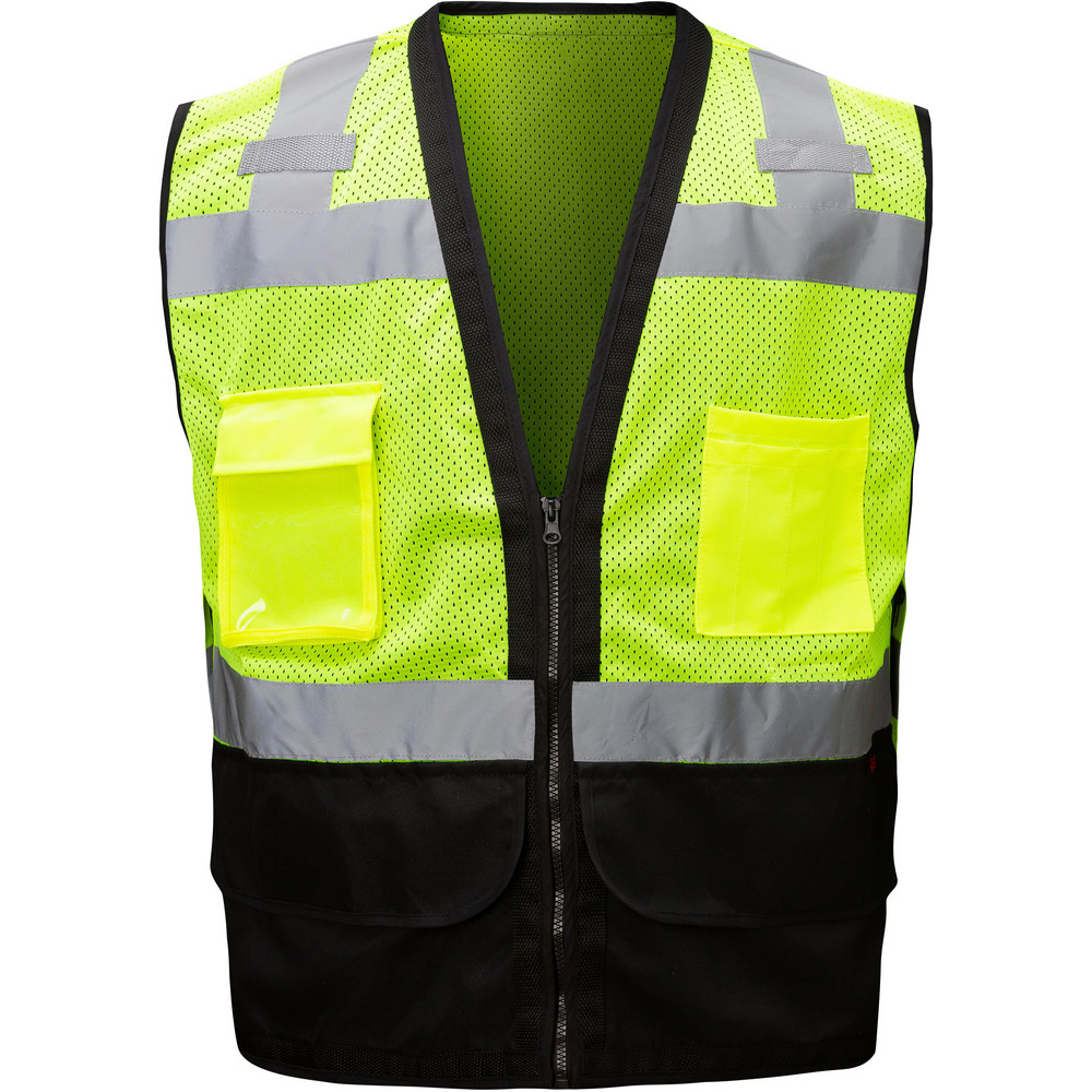 GSS Safety - High Visibility Vest: Large & X-Large, General Purpose ...