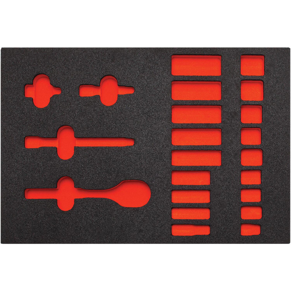 Proto - Tool Box Case & Cabinet Inserts: Type: Foam Insert; For Use ...