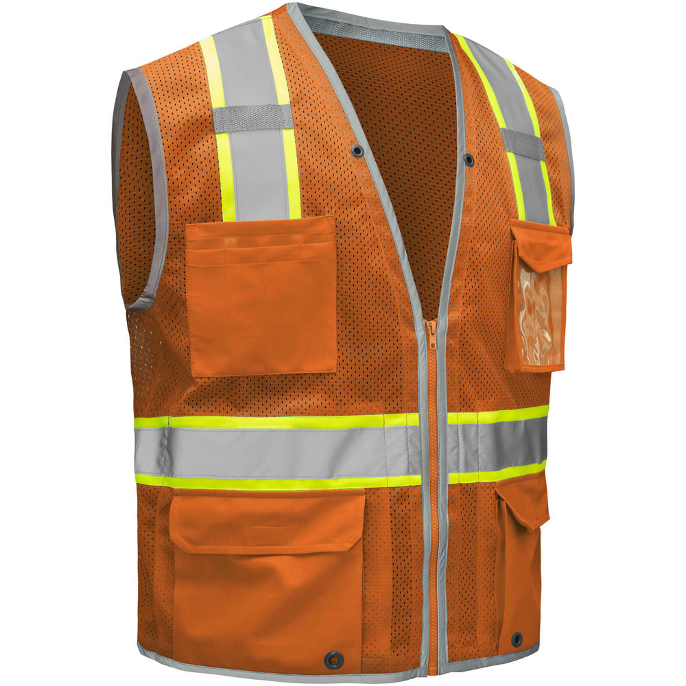 GSS Safety - High Visibility Vest: Large & X-Large, General Purpose ...