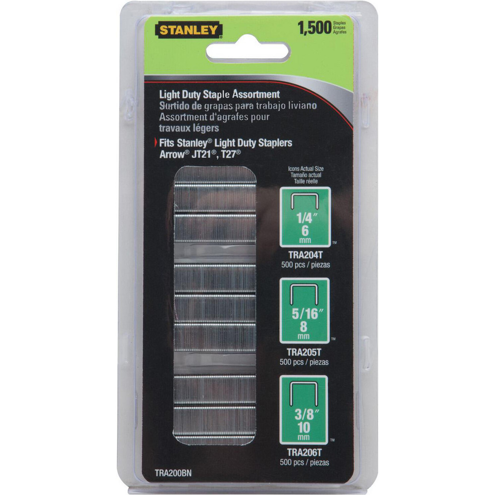 Stanley - Staples: Staple Type: Crown Staple; Width (Inch): 29/64 ...