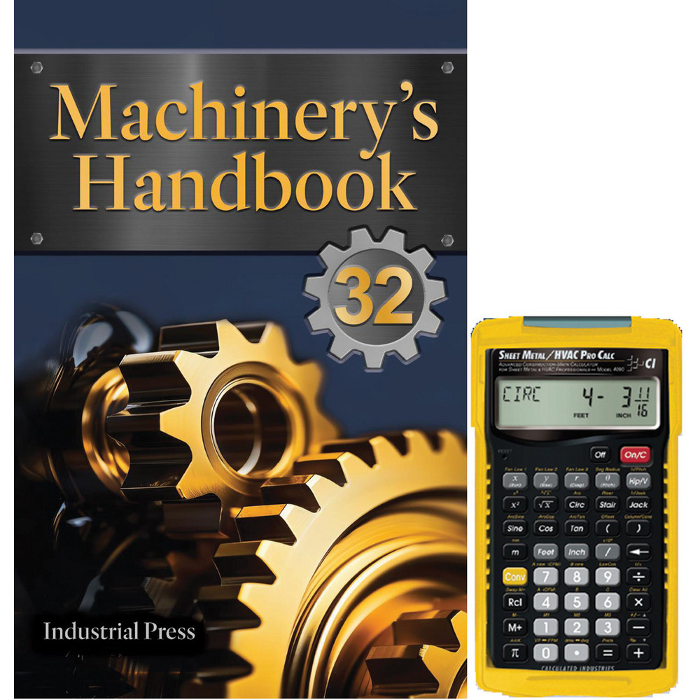 Industrial Press - Machinery's Handbook Large Print & 4090 Sheet Metal ...