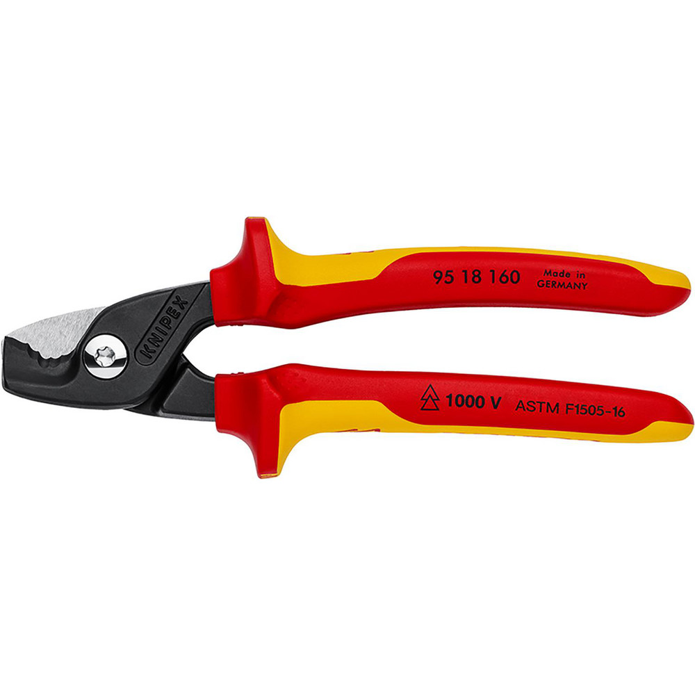 Knipex - Cutting Pliers: Cutter Type: Cable Cutter; Insulated: Yes ...