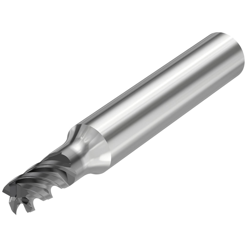 Seco - Corner Chamfer End Mill: 5.00 mm Dia, 7.00 mm LOC, 4 Flute, 0.06 ...