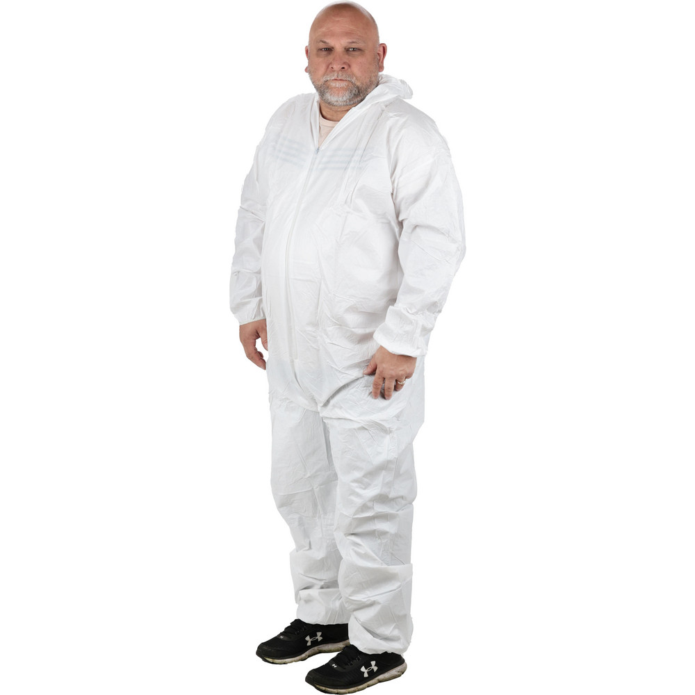PRO-SAFE - Non-Disposable Rain & Chemical-Resistant Coveralls: Size 3X ...
