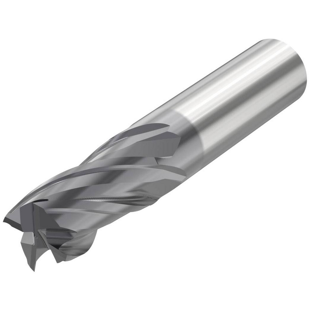 Seco - Square End Mill: 3/8" Dia, 5/8" LOC, 4 Flute, Solid Carbide ...