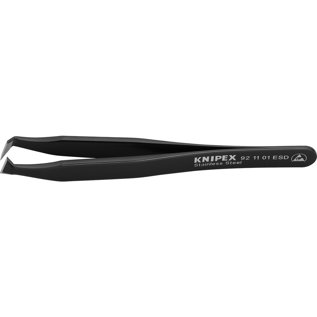 Knipex - Tweezers: Tweezer Type: Cutting; Pattern: Smooth Pointed Tip ...