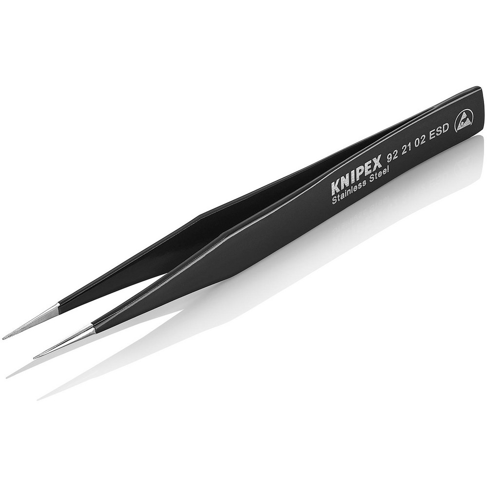 Knipex - Tweezers: Tweezer Type: ESD Safe; Pattern: Smooth Pointed Tip ...