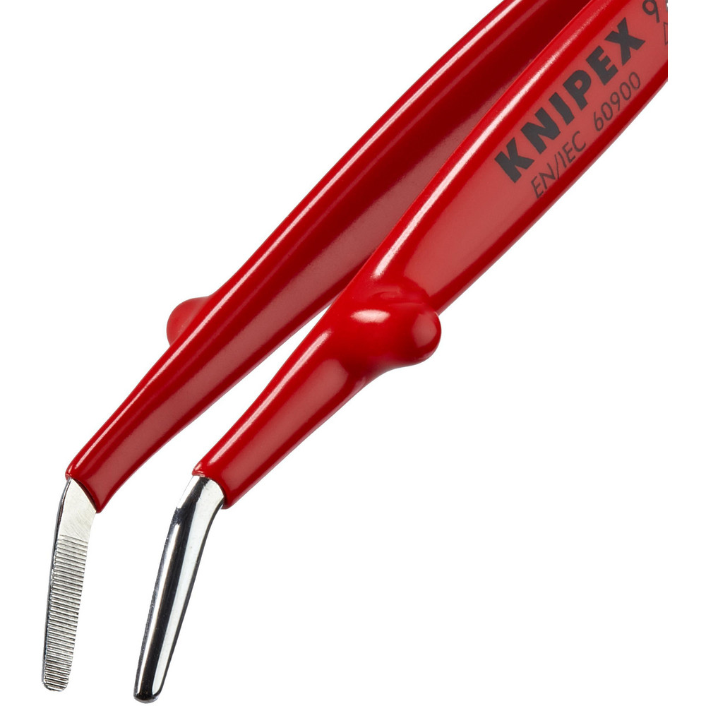Knipex - Tweezers: Tweezer Type: Insulated; Pattern: Smooth Pointed Tip ...