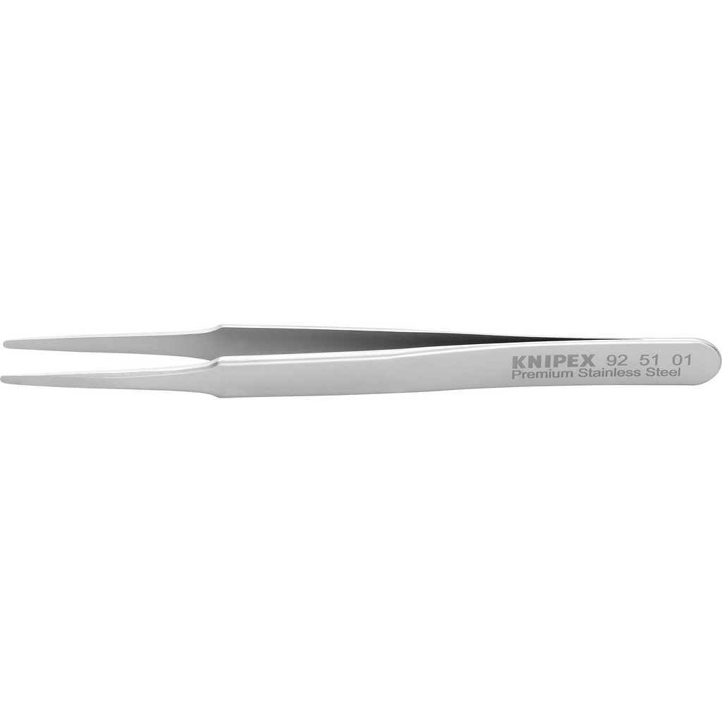 Knipex - Tweezers: Tweezer Type: Utility; Pattern: Serrated Blunt Tip ...