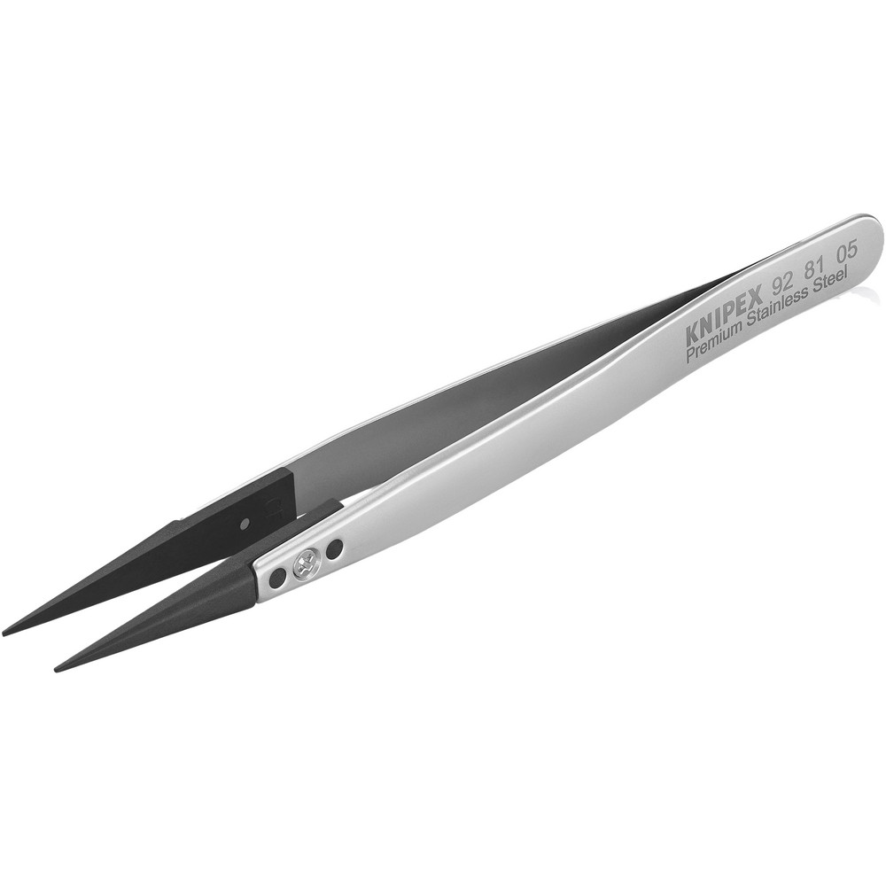 Knipex - Tweezers: Tweezer Type: Fine Point; Pattern: Smooth Pointed ...