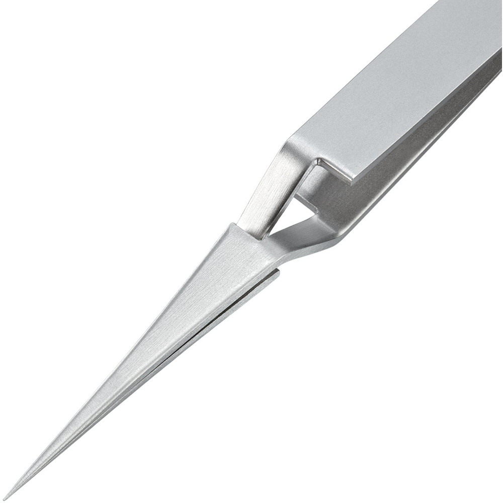Knipex - Tweezers: Tweezer Type: Fine Point; Pattern: Smooth Pointed ...