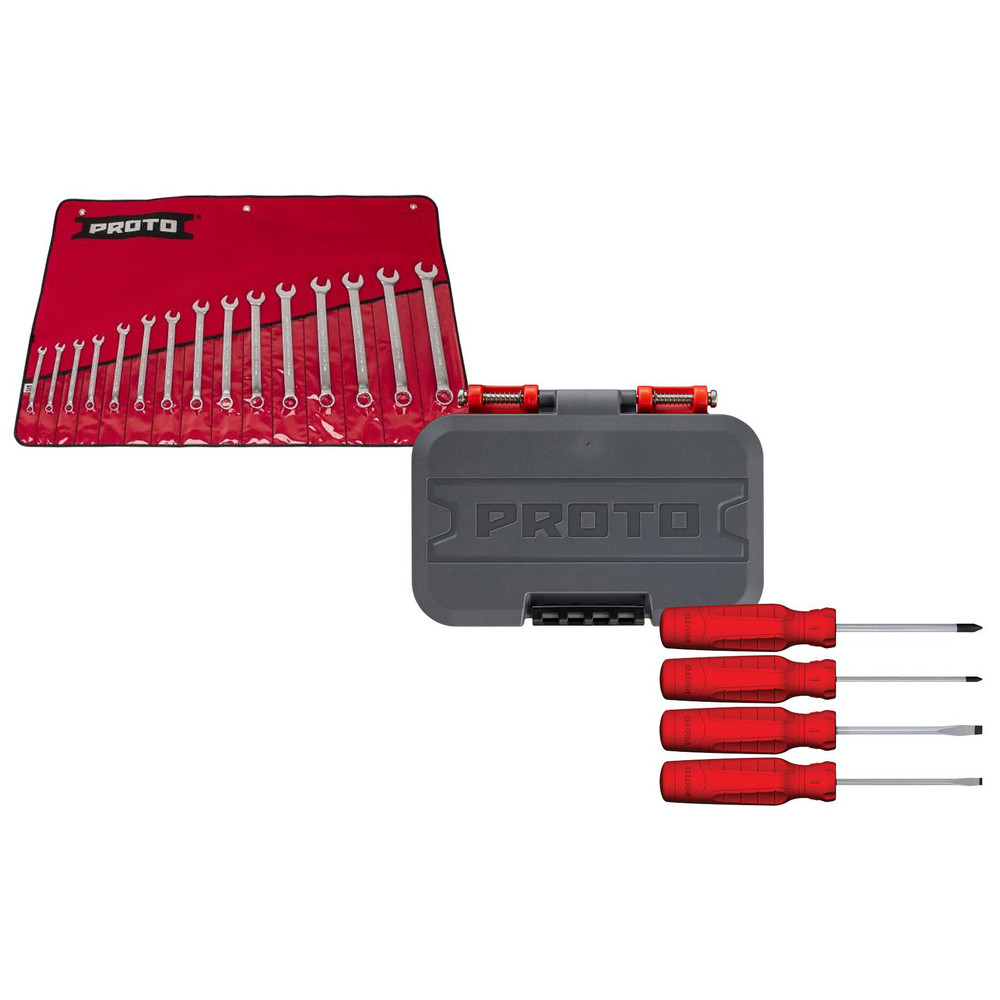Proto - Combination Wrench Set: 34 Pc | MSC Direct