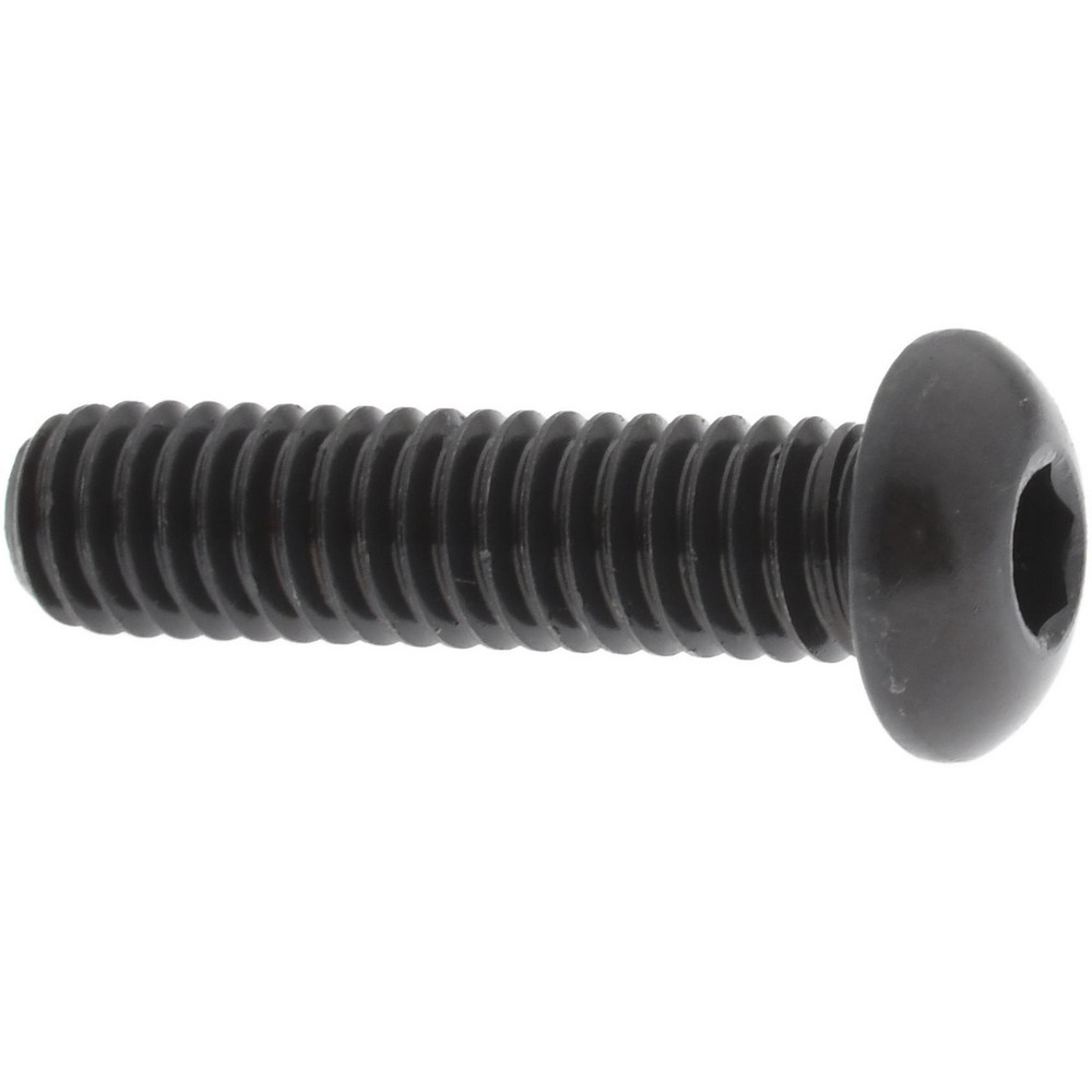 Made in USA - Button Socket Cap Screw: 5/16-18, 1-1/4" Length Under ...