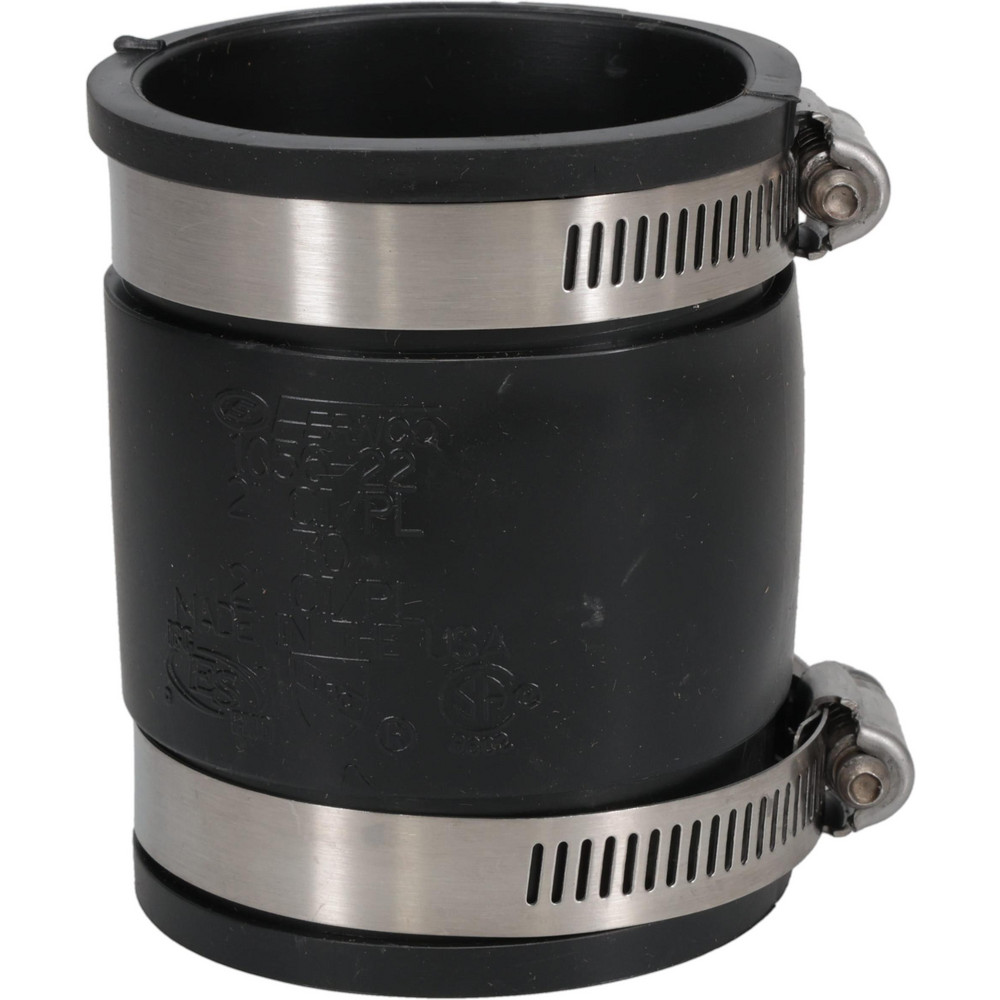 Fernco - 2" PVC Flexible Pipe Coupling with Clamp | MSC Direct