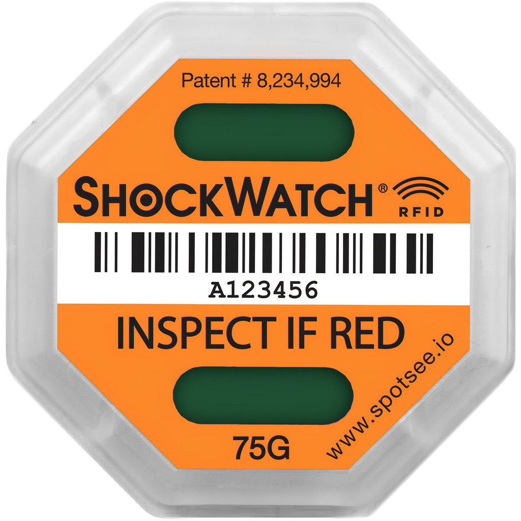 SpotSee - Safety & Facility Labels: Label Message Type: Impact ...