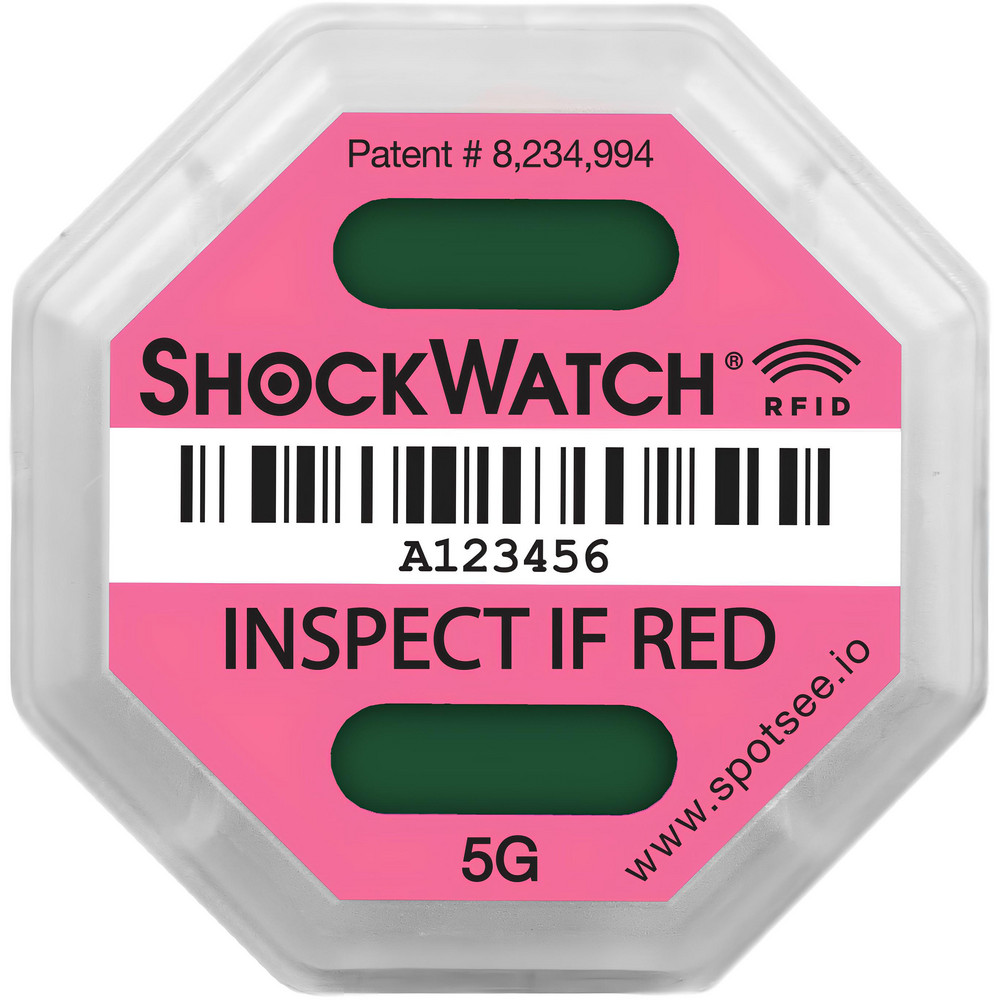 SpotSee - Safety & Facility Labels: Label Message Type: Impact ...