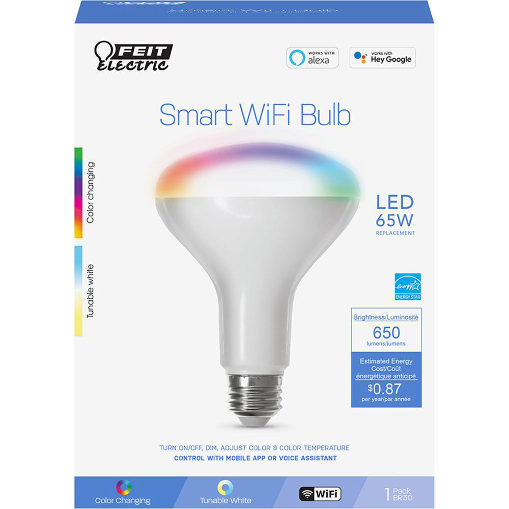 Feit Electric - LED Lamp: BR30, Medium Screw Base | MSC Direct