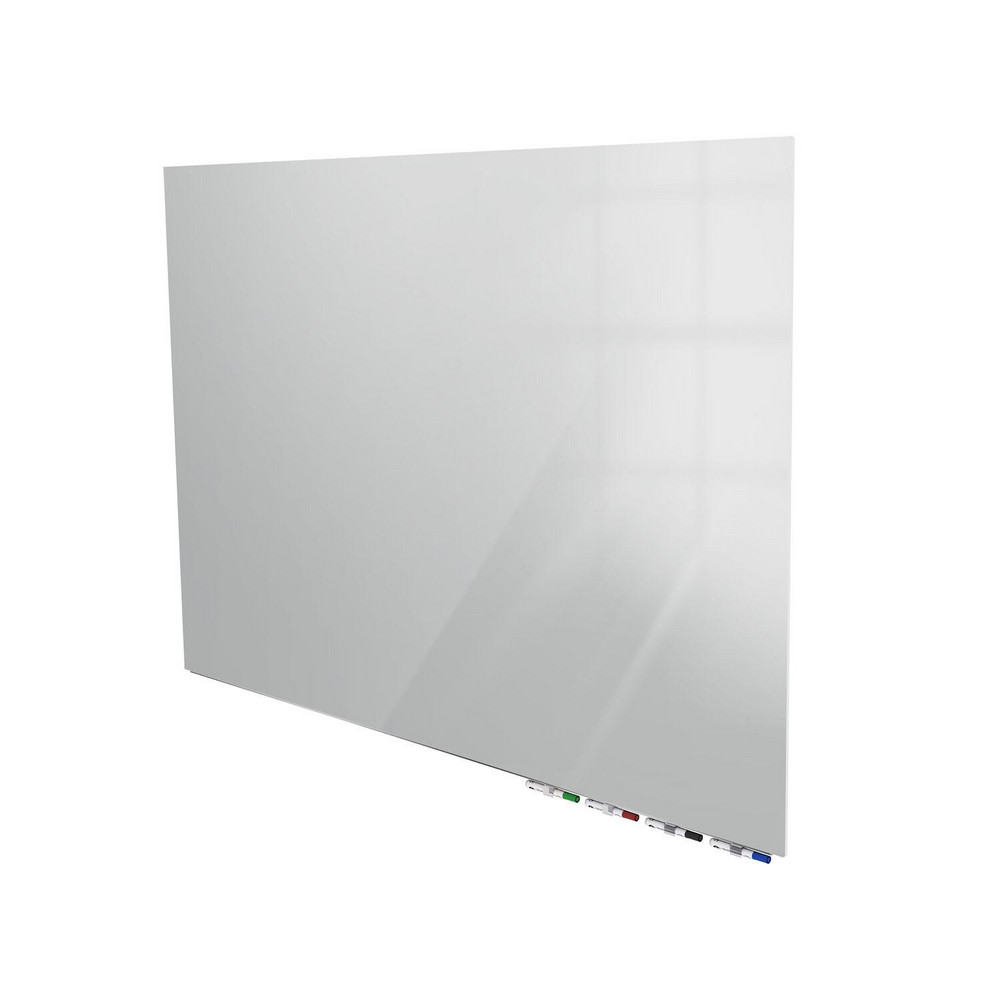 Ghent - Ghent Aria Low Profile Magnetic Glass Whiteboard, 4'H x 5'W ...