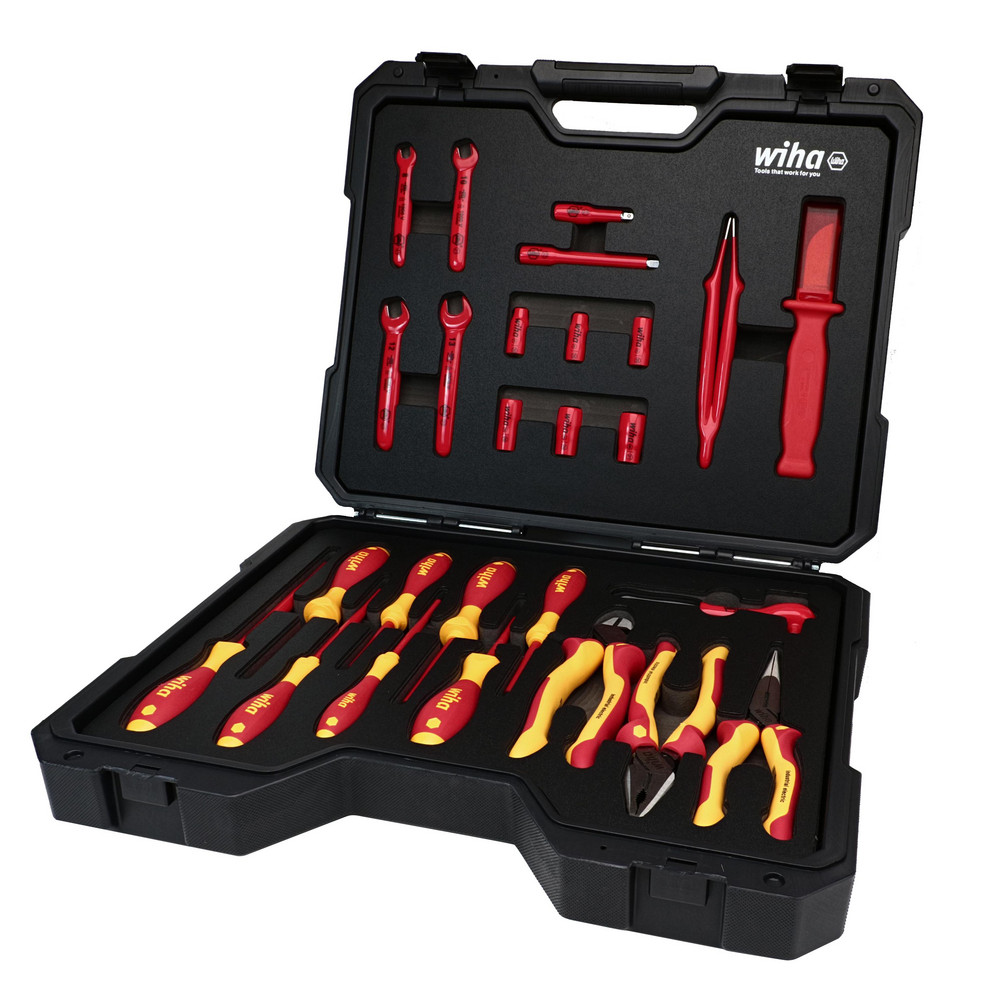 Wiha - Insulated, Hybrid & EV Tool Kit: 26 Pc | MSC Direct