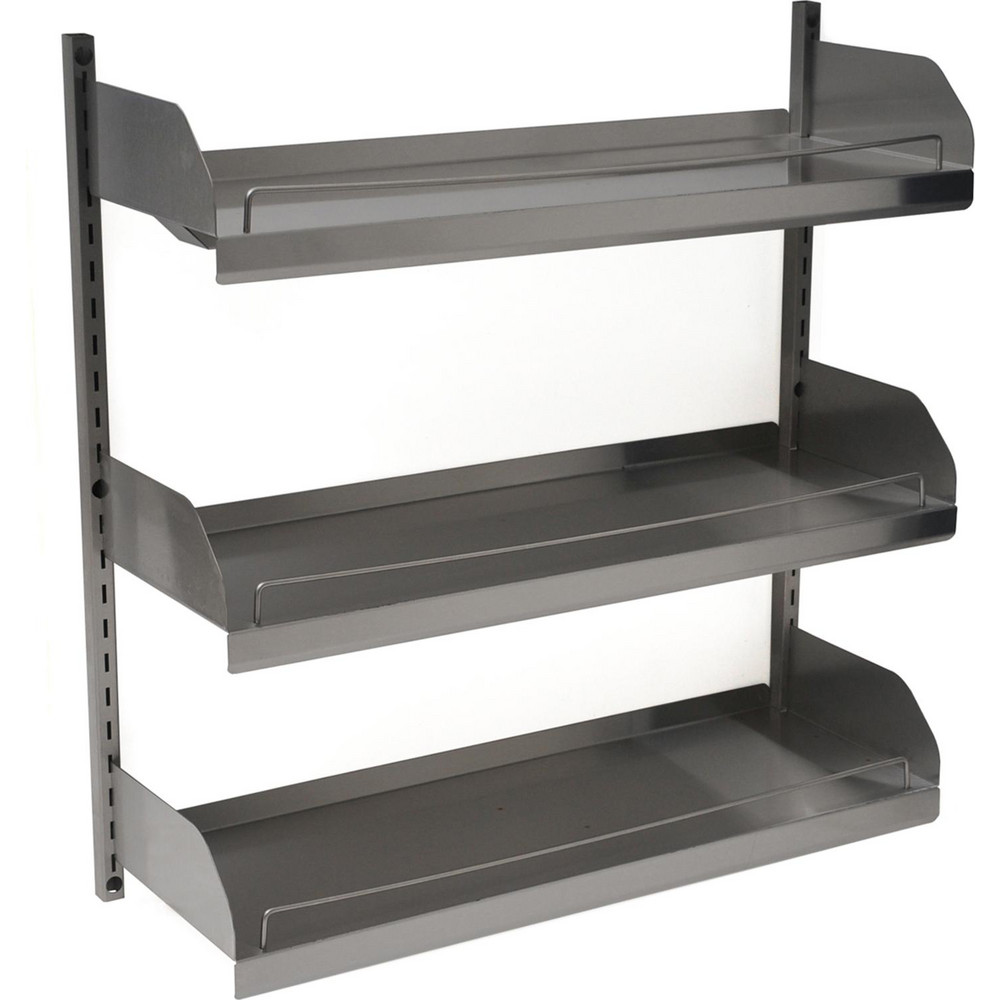 Instock - Steel Shelving: Adjustment Type: Slots; Boltless: No | MSC Direct