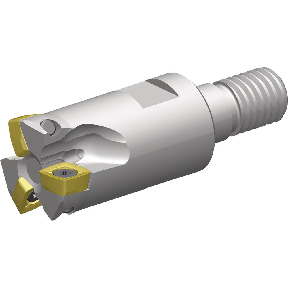 Widia - Indexable High-Feed End Mill: 25 mm Cut Dia, 0.82 mm Modular ...