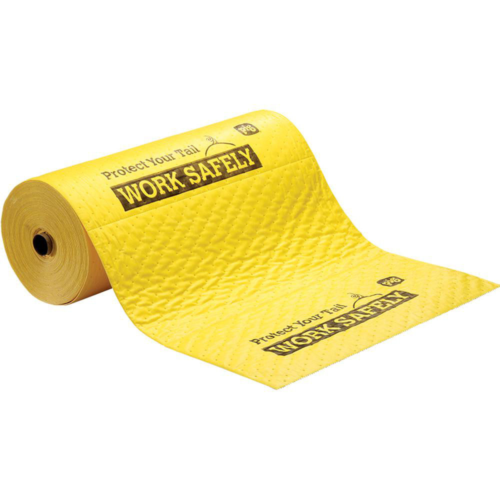New Pig - Sorbent Roll: For Universal Use, Medium Weight, 75' Long, 24 ...