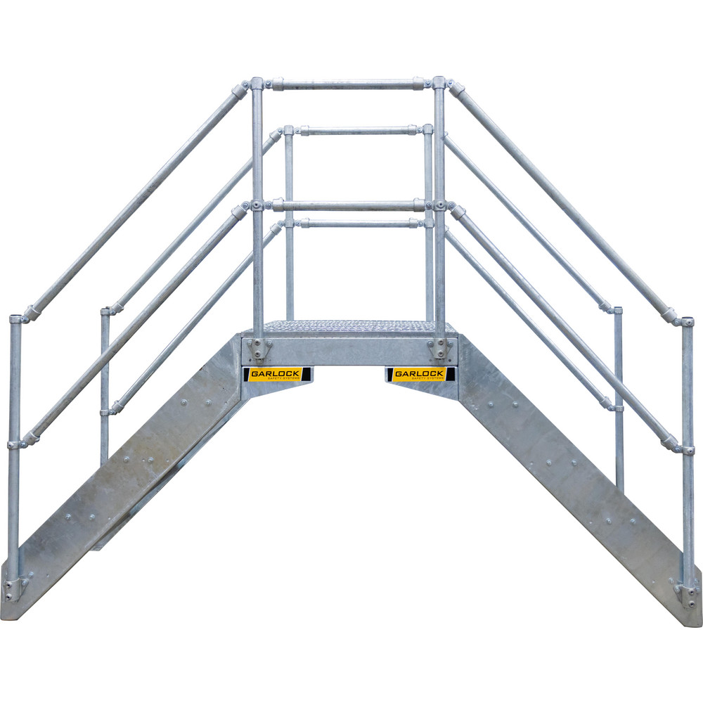 Garlock Safety Systems - 4-Step Steel Crossover Bridge: 1000 lb ...
