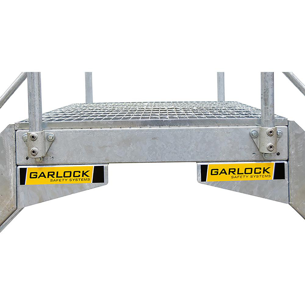 Garlock Safety Systems - 4-Step Steel Crossover Bridge: 1000 lb ...