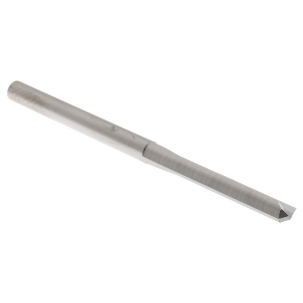 Hertel - Straight-Flute Drill Bit: #32, 140 deg Point, Solid Carbide ...