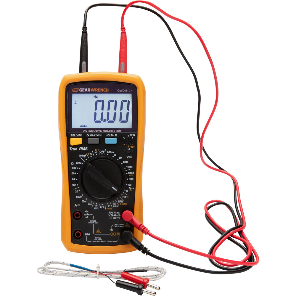 GEARWRENCH - Multimeters: Multimeter Type: True RMS; Measures ...