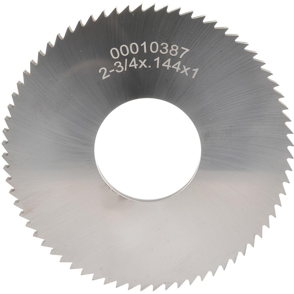 Made in USA - Slitting & Slotting Saw: 2-3/4" Dia, 0.144" Thick, 1 ...