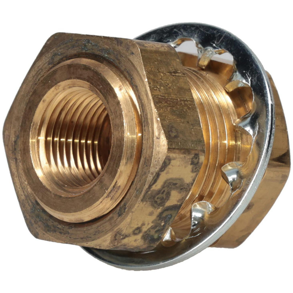 Parker - Industrial Pipe Anchor Coupling: 3/8" Female Thread, 1-14 Male ...