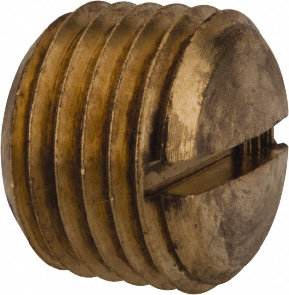 Parker - 1/4 Male MNPTF Industrial Pipe Slotted Plug - 83295550 - MSC ...