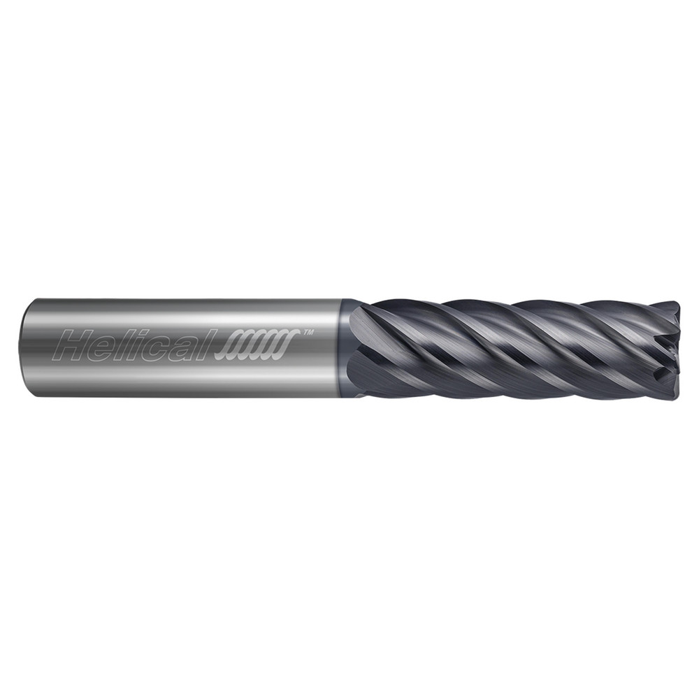 Helical Solutions - Corner Radius End Mill: 1" Dia, 2-5/8" LOC, 0.03 ...