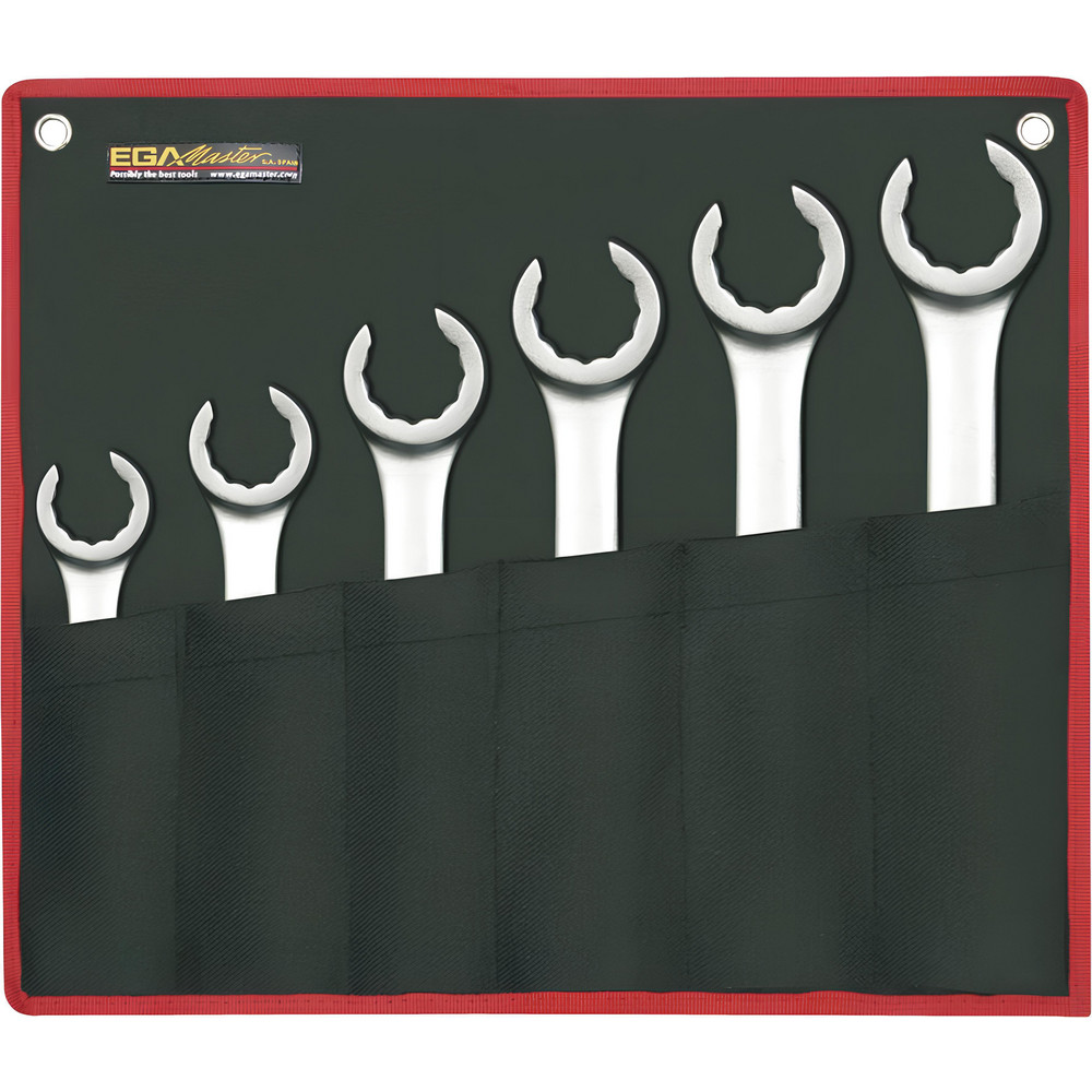EGA Master - Crowfoot Wrench Set: 6 Pc, 8 mm - 25 mm Wrench, Metric ...