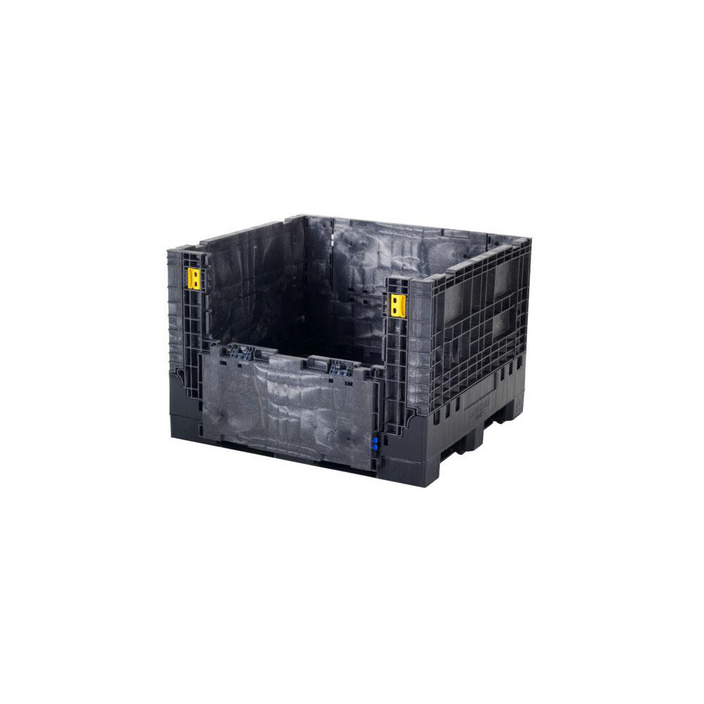Akro-Mils - Bulk Storage Container: 45 x 48 x 34", HDPE, Collapsible ...