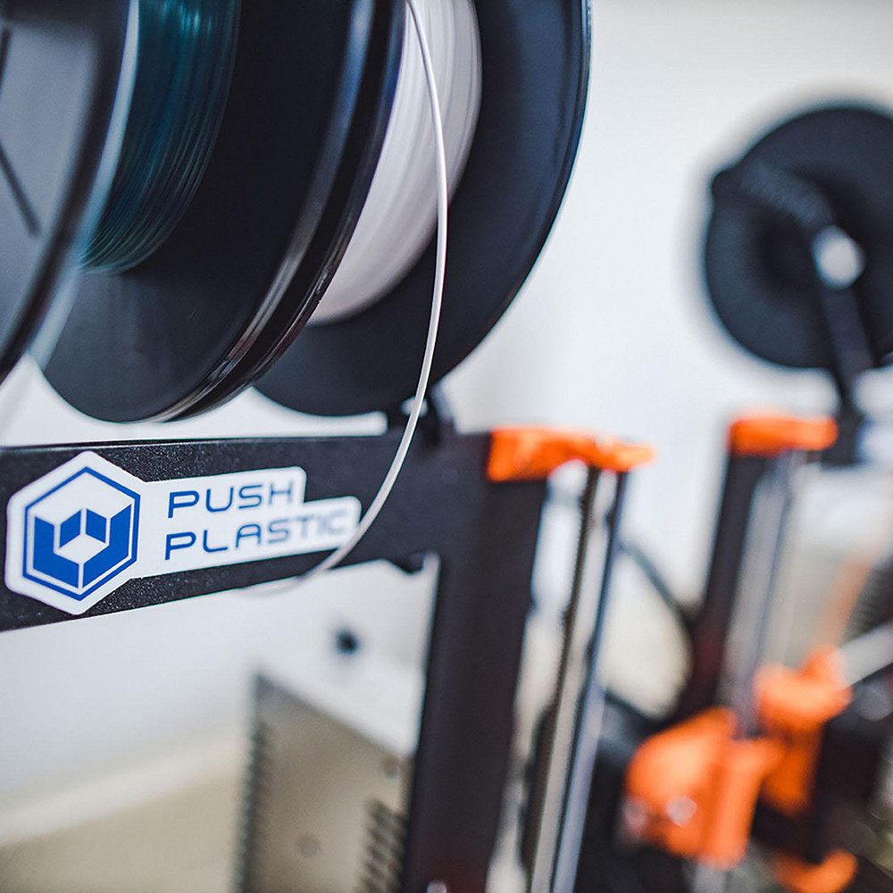 Push Plastic - 3D Printer Consumables: Filament Material: ABS; Color ...