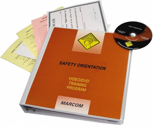 Marcom - Multimedia Training Kit: Safety Orientation, DVD, 17 min | MSC Direct