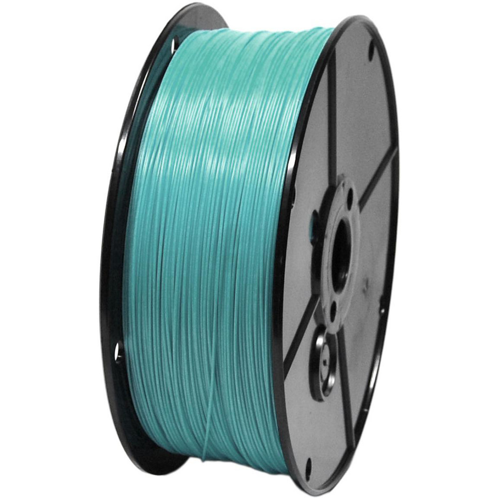 Push Plastic - 3D Printer Consumables: Filament Material: PLA; Color: Light Teal; Color Family ...