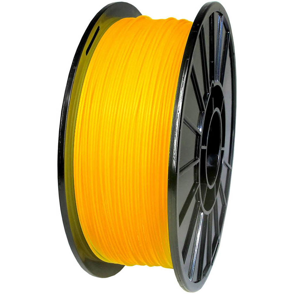 Push Plastic - 3D Printer Consumables: Filament Material: PLA; Color: PWalt Yellow; Color Family ...
