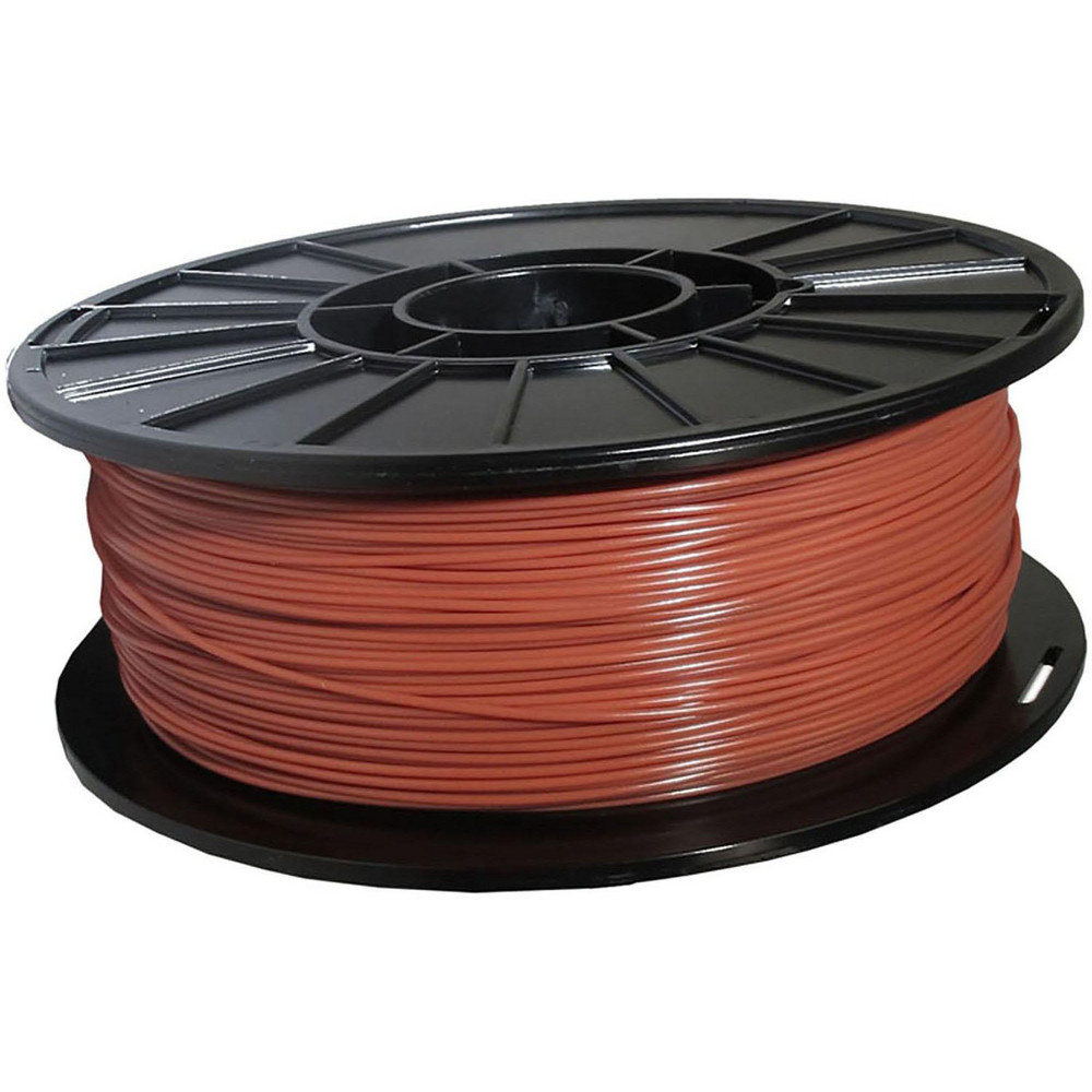 Push Plastic - 3D Printer Consumables: Filament Material: PETG; Color: Rust; Color Family: Red ...