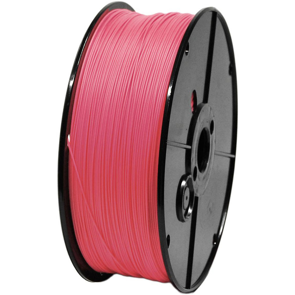 Push Plastic - 3D Printer Consumables: Filament Material: PLA; Color: Fluorescent Pink; Color ...