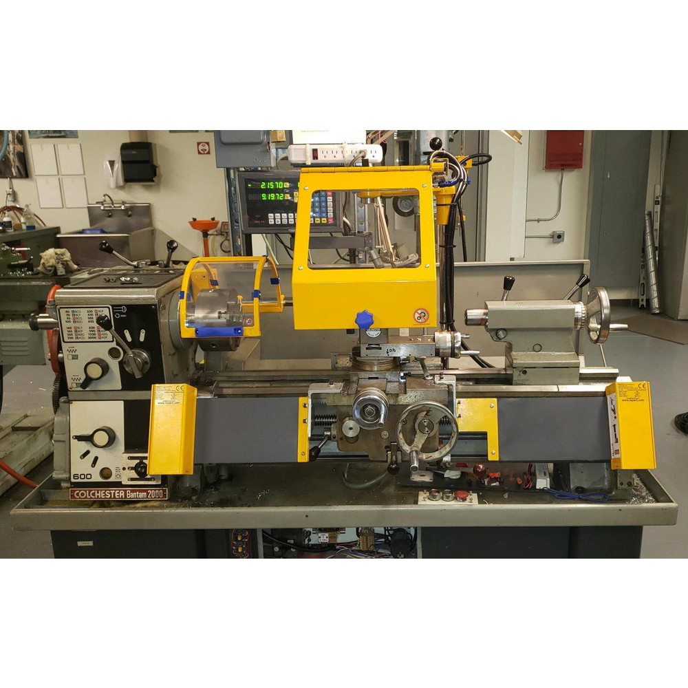 PRO-SAFE - Lathe Lead Screw Covers, Retractable Safety Blinds, Heat ...