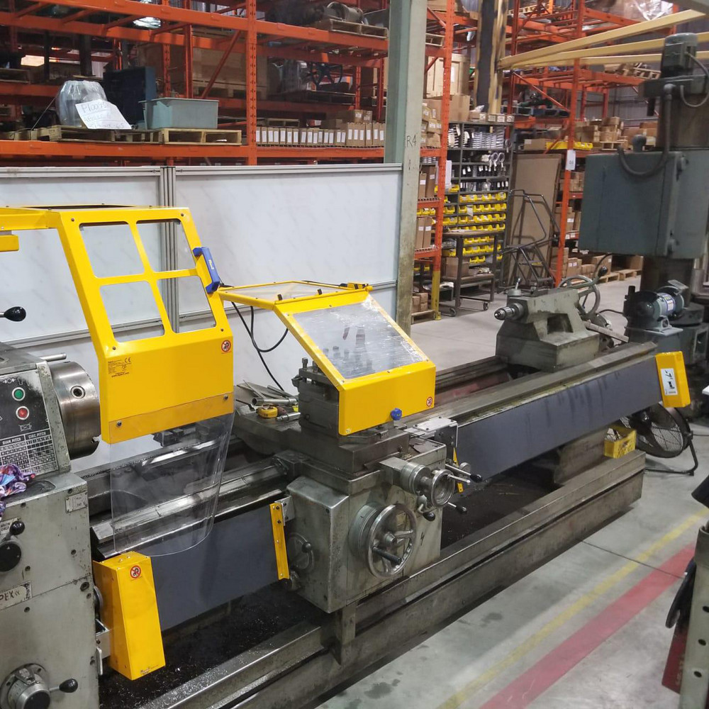 PRO-SAFE - Lathe Lead Screw Covers, Retractable Safety Blinds, Heat ...