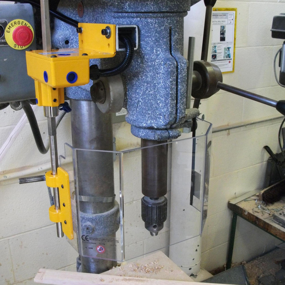 PRO-SAFE - Drill Press Safety Guard, For Wide-Head and Radial Drill ...